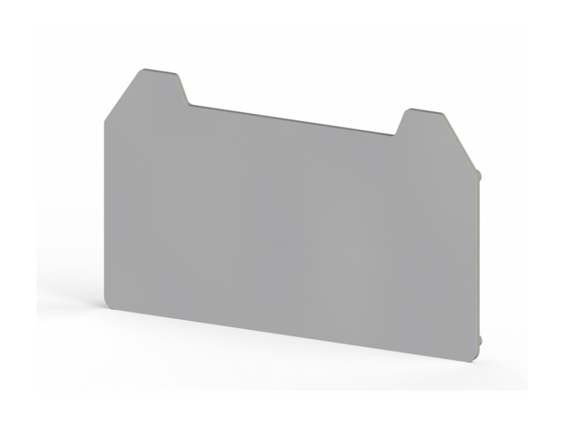 Klemsan NPP/AVK 4CC-CCA End Plate 1mm Grey | For AVK 4CC / CCA